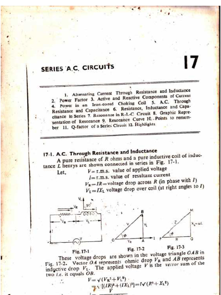 Materi Rangkaian Seri AC | PDF