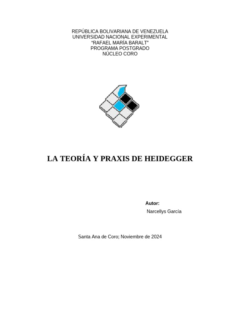 Ensayo de Heideger | PDF | Martin Heidegger | Realidad