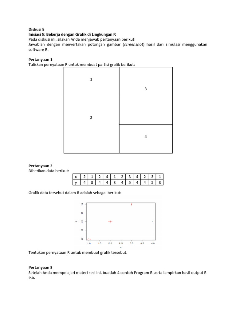 Diskusi 5 Komputer 1 Rezanurwibisono | PDF