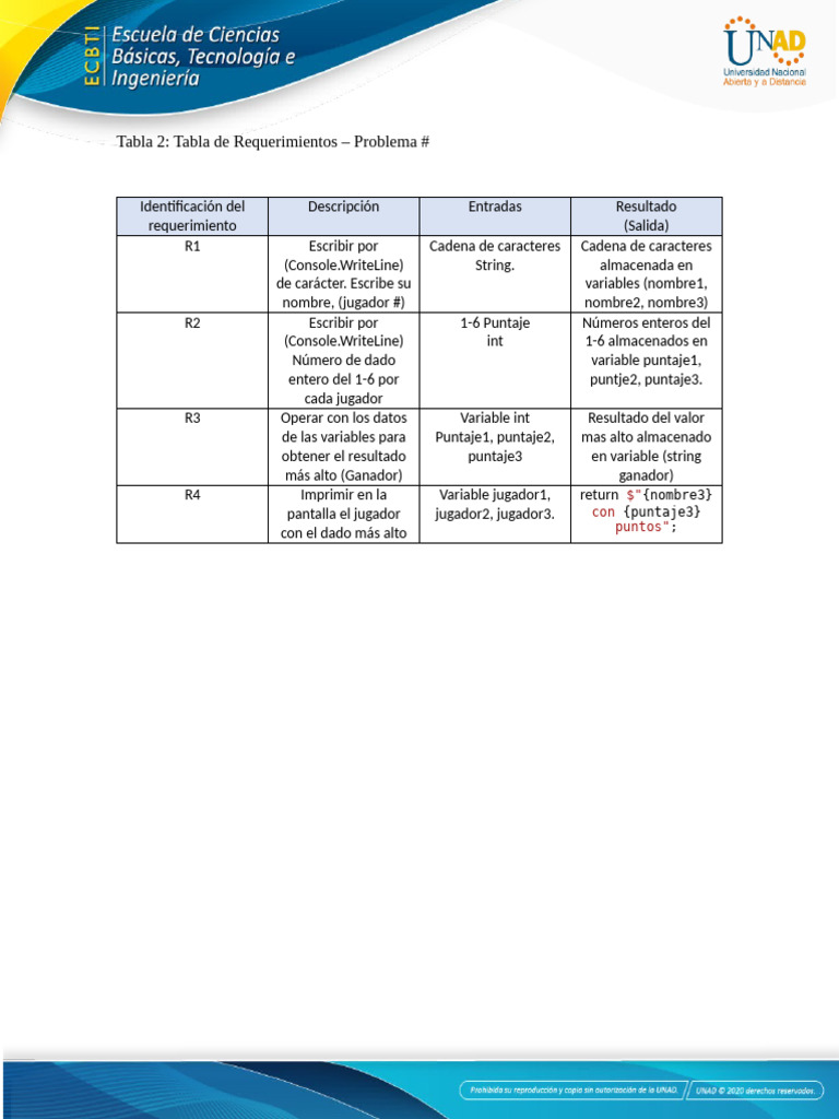 Juego de Dados: Determina Ganador | PDF | Datos de computadora ...