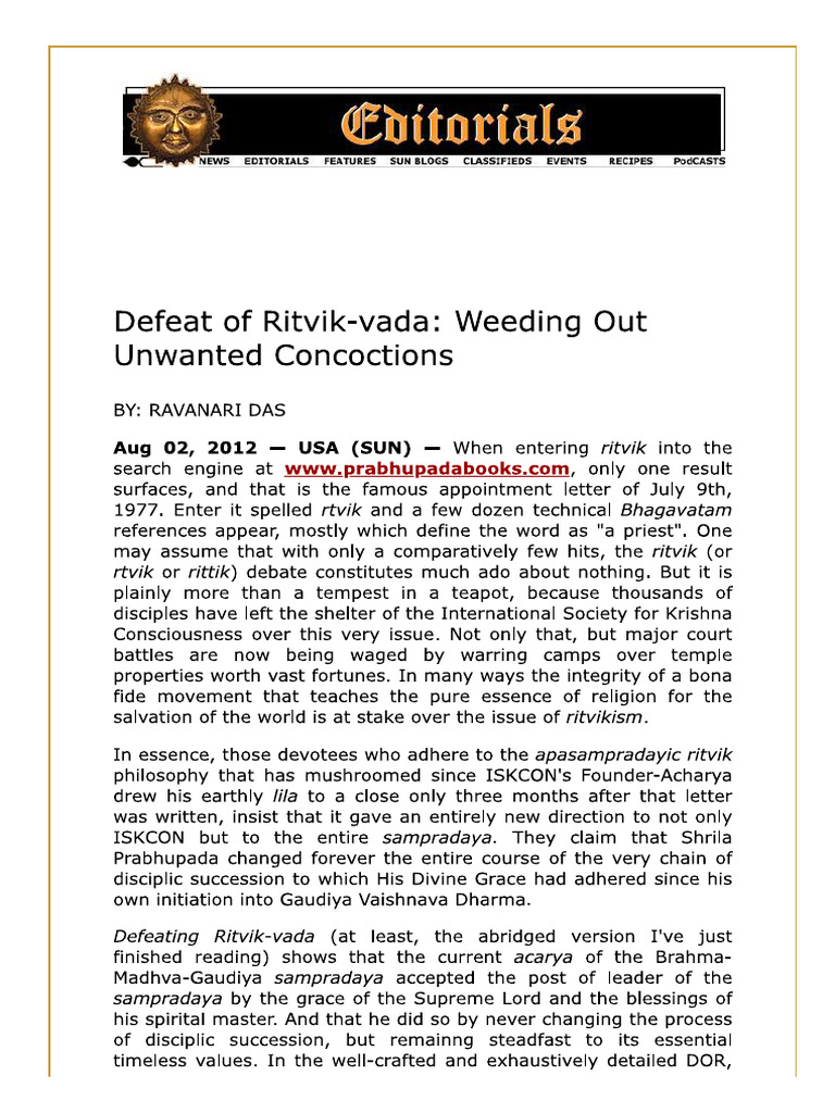 Ritvik Death | PDF