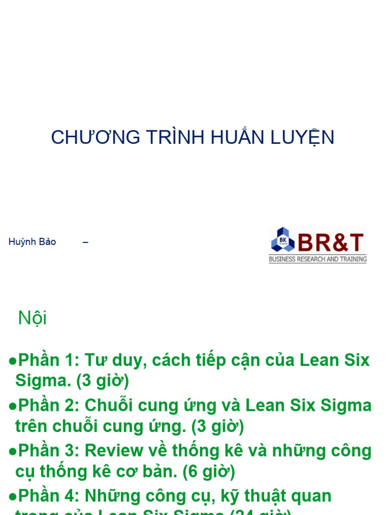 1.session 1 - Lean Six Sigma Mindset | PDF