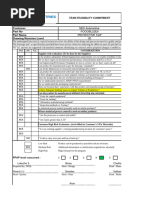 02 Team Feasibility Commitment | PDF | Risk | Science And Technology