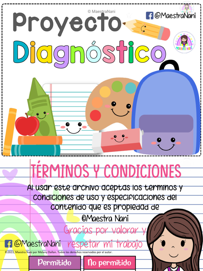 Proyecto Diagnostico Maestra Nani 2023 | PDF