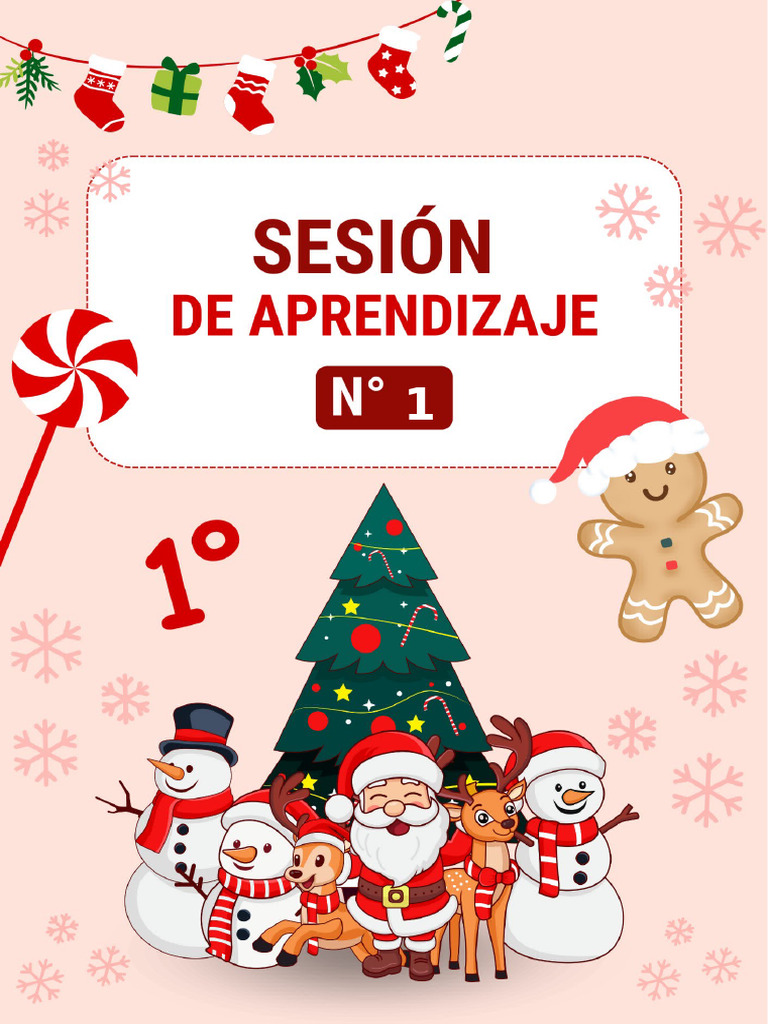 Sesión N°1 - 1er Grado | PDF | Evaluación | Aprendizaje