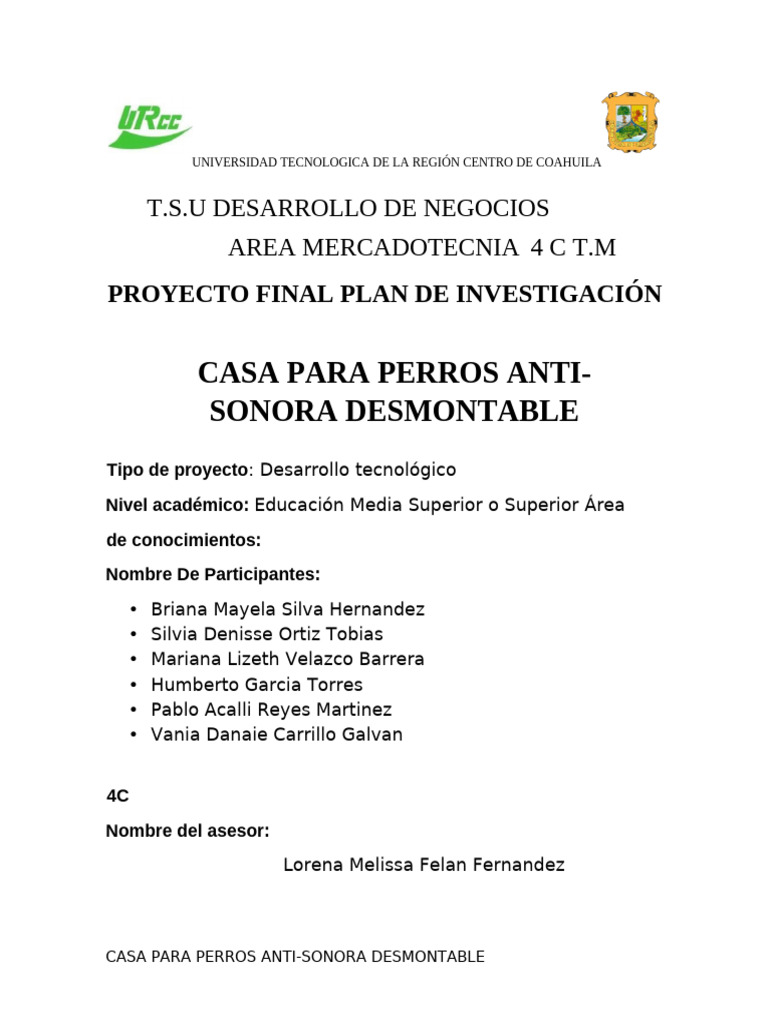 Proyecto Final 3 | PDF | ruido | Escuchando