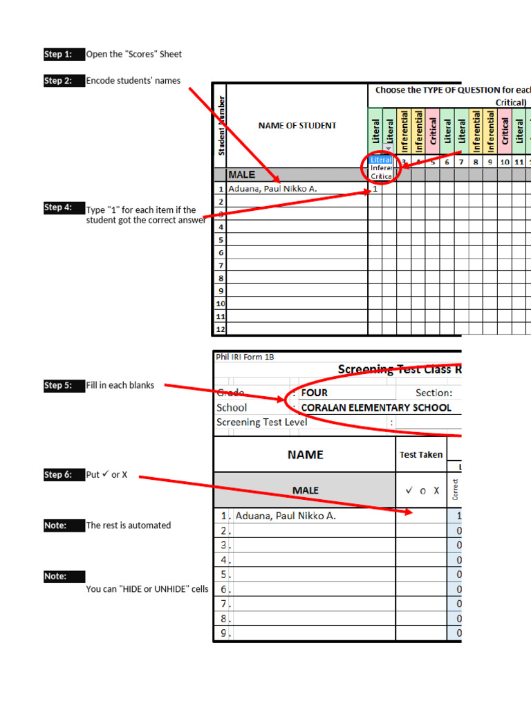 Grade 4 Reading Score Guide | PDF