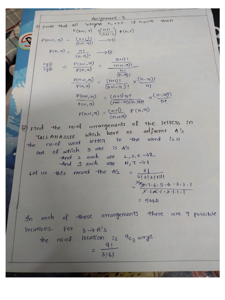 Maths 3 Assignment Pdf
