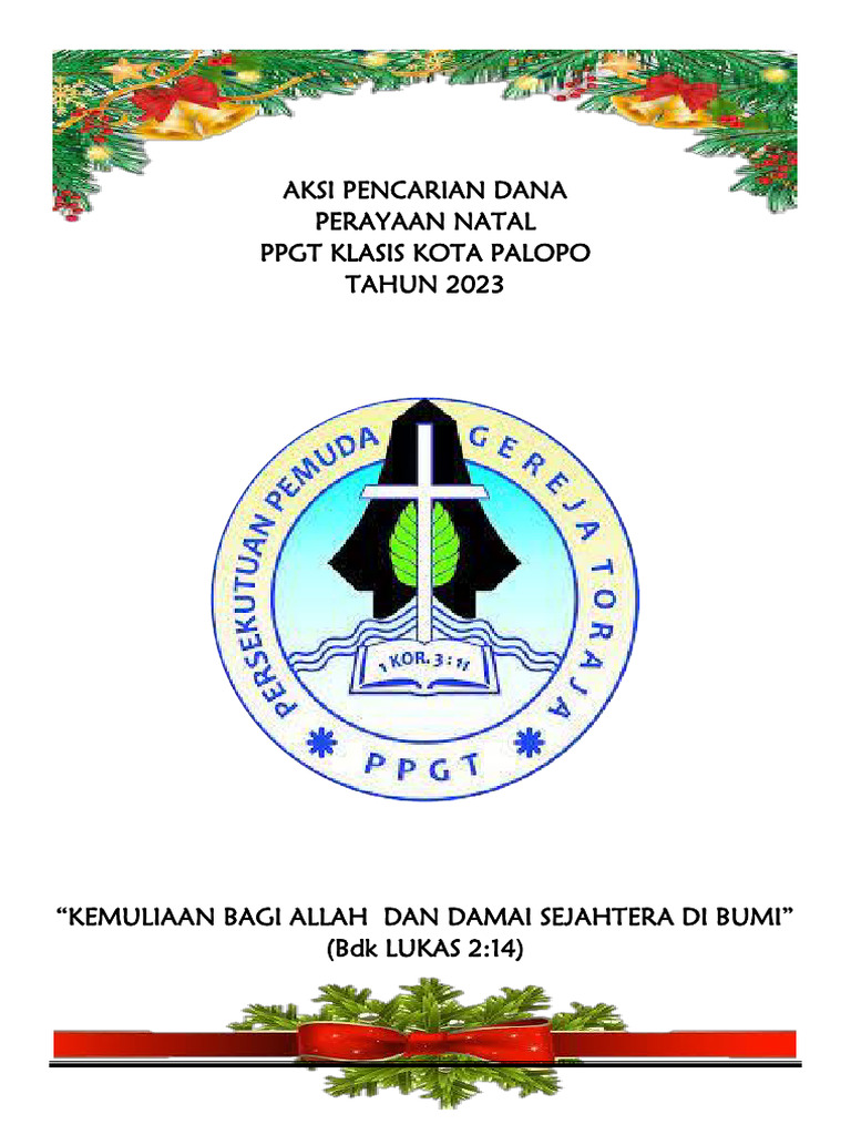 Permohonan Dana Natal PPGT 2023 | PDF