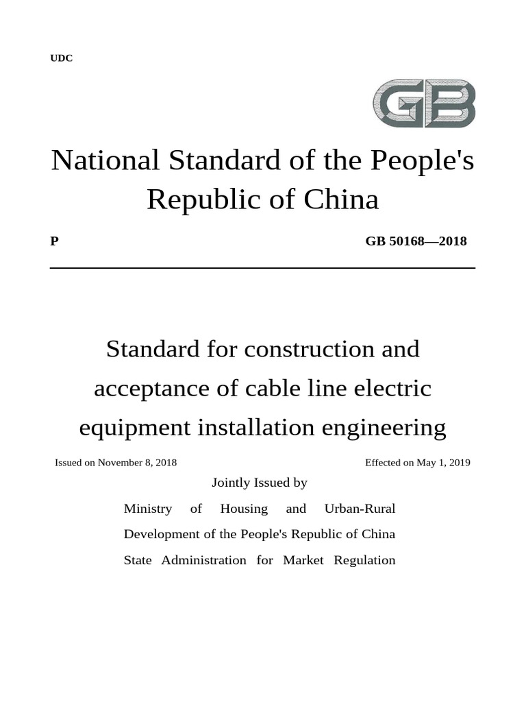 Cable Installation Standards Guide | PDF | Duct (Flow) | Pipe (Fluid ...
