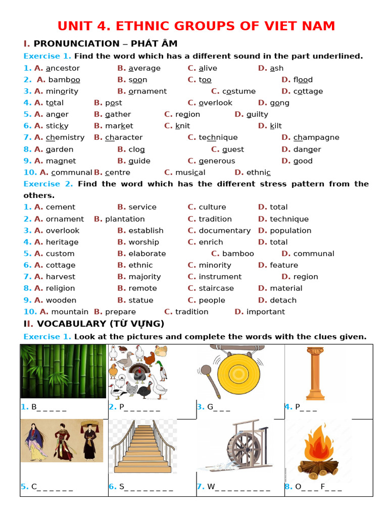 BTBT Global Success 8 - Unit 4 | PDF | Vietnamese People | Vietnam