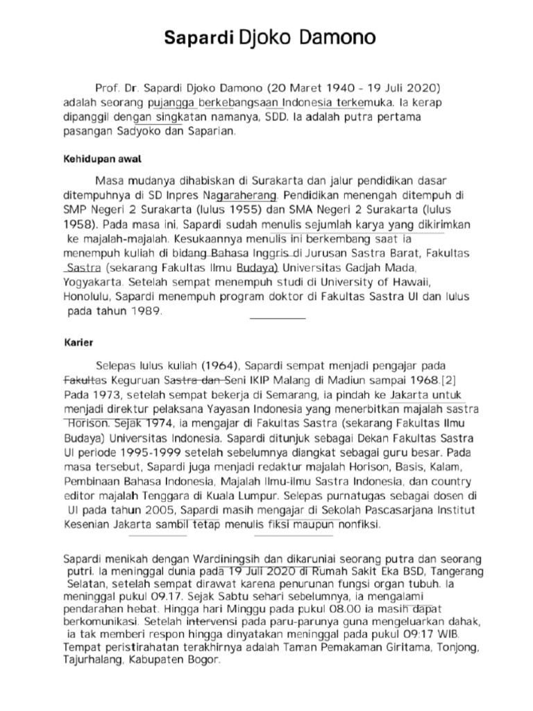 Profile Djoko D | PDF