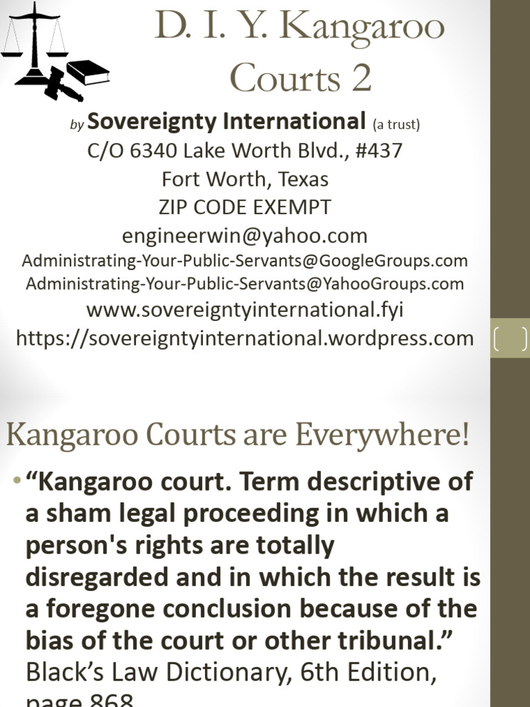 Understanding Kangaroo Courts | PDF | Common Law | Hearsay