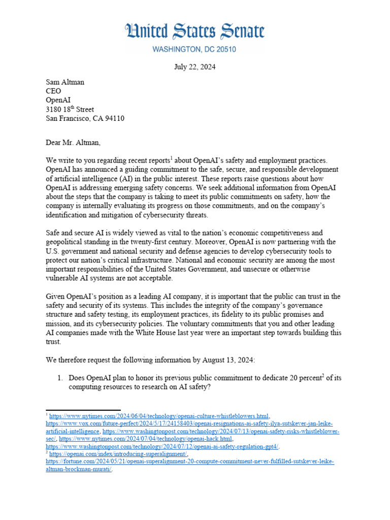 letter_to_openai | PDF | Computer Security | Security