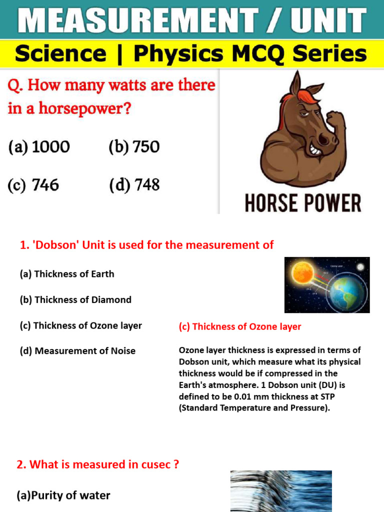 Measurement Units and Their Definitions | PDF | Pascal (Unit) | Calorie