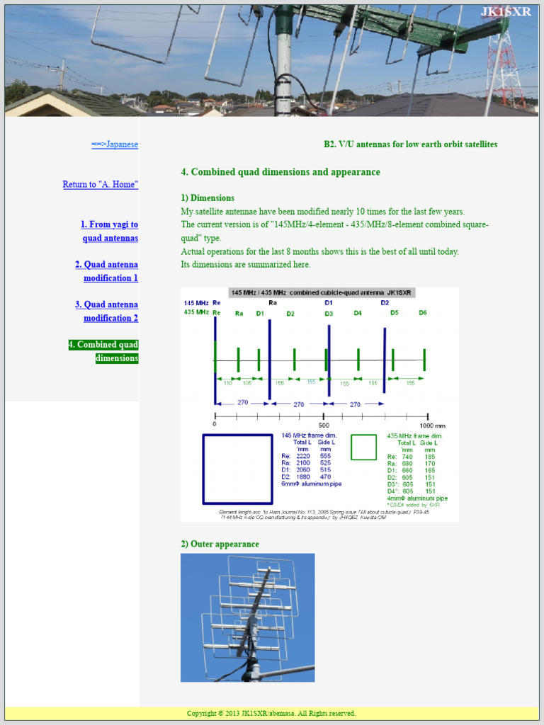 Satellite Antenna Data | PDF | Science & Mathematics | Technology & Engineering