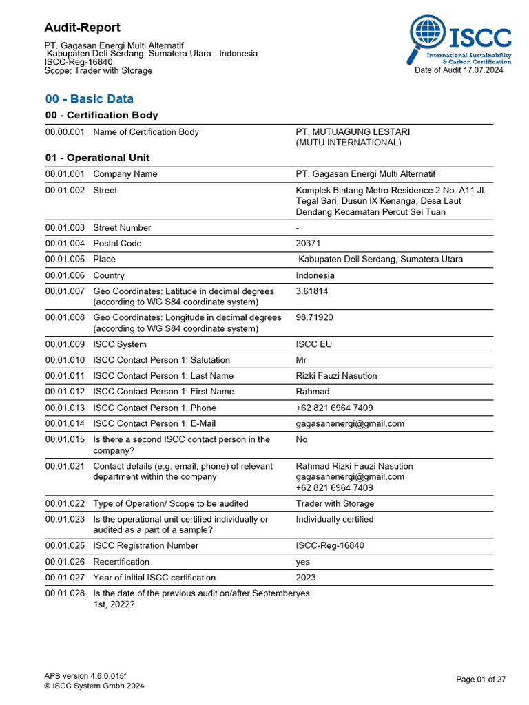 MainAudit 16840 Complete | PDF | Audit | Risk Management