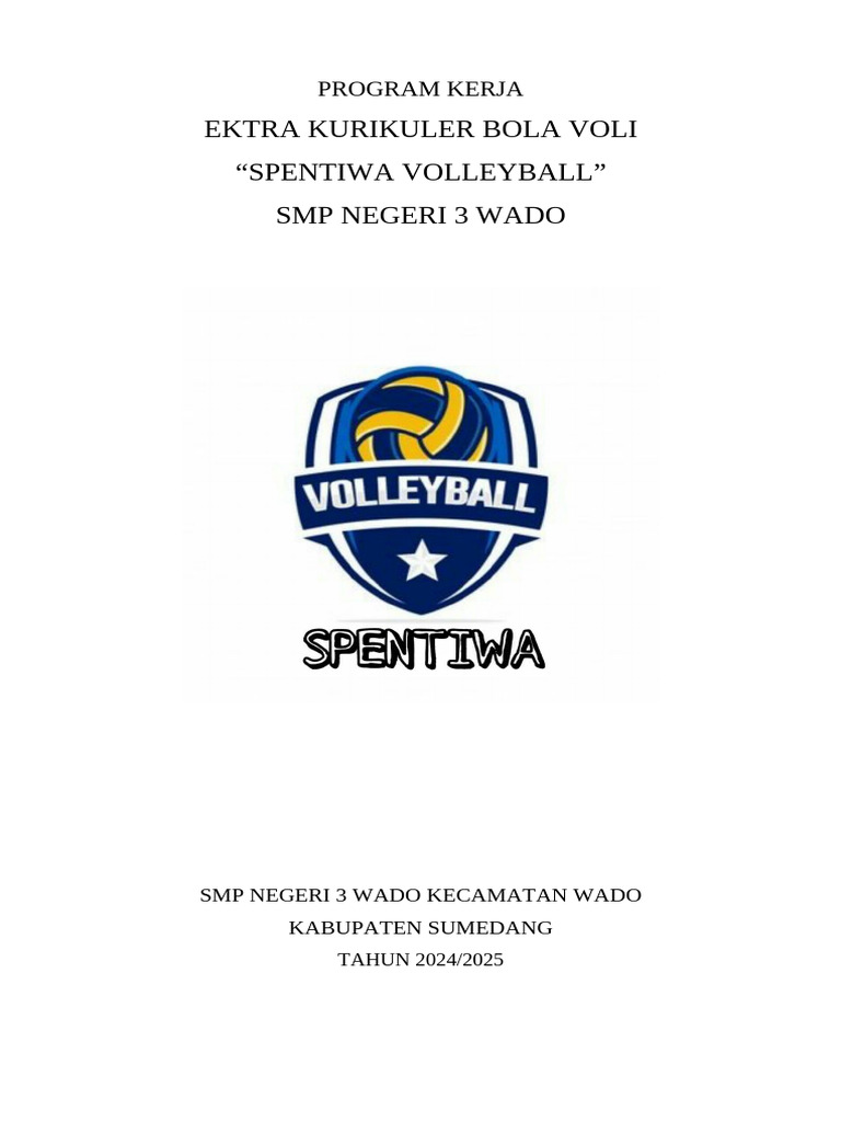 Eskul Bola Voly | PDF