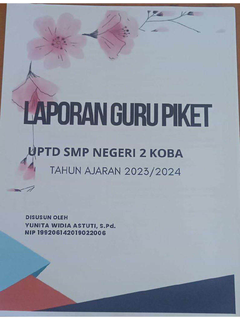 Laporan Guru Piket Yunita Widia Astuti | PDF