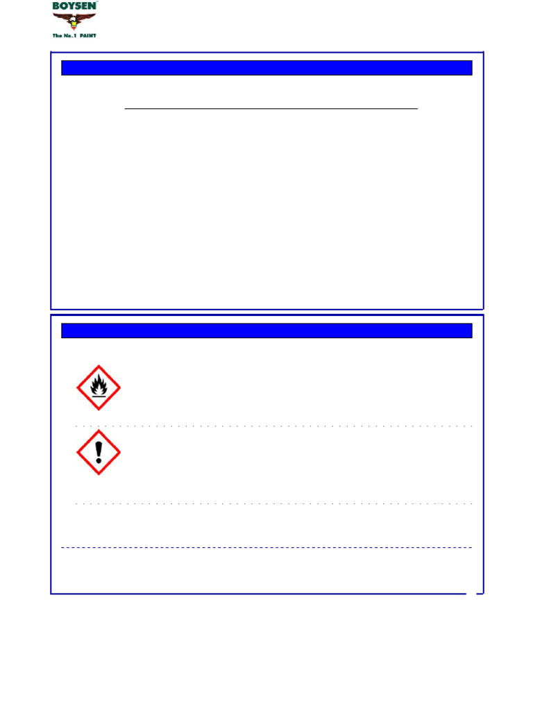 B19-191 Boysen Reflectorized Traffic Paint Black | PDF | Toxicity ...