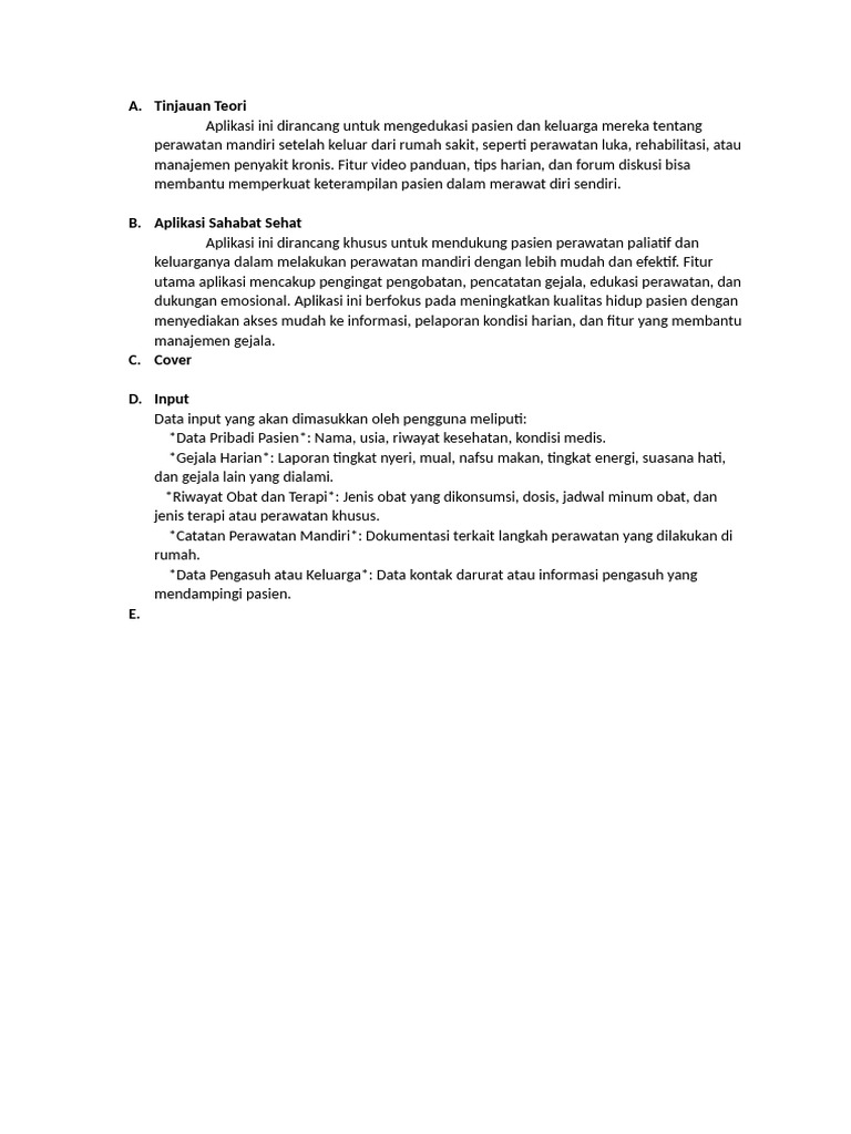 Rancangan Aplikasi | PDF | Pengembangan Diri