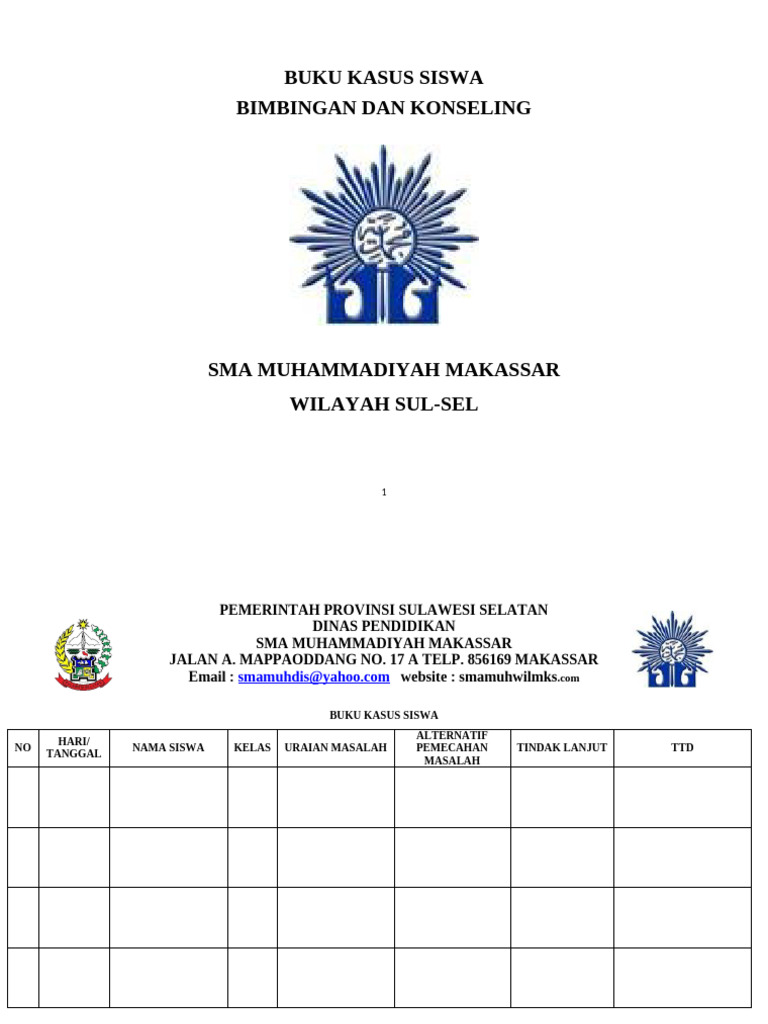 Buku Kasus Siswa | PDF