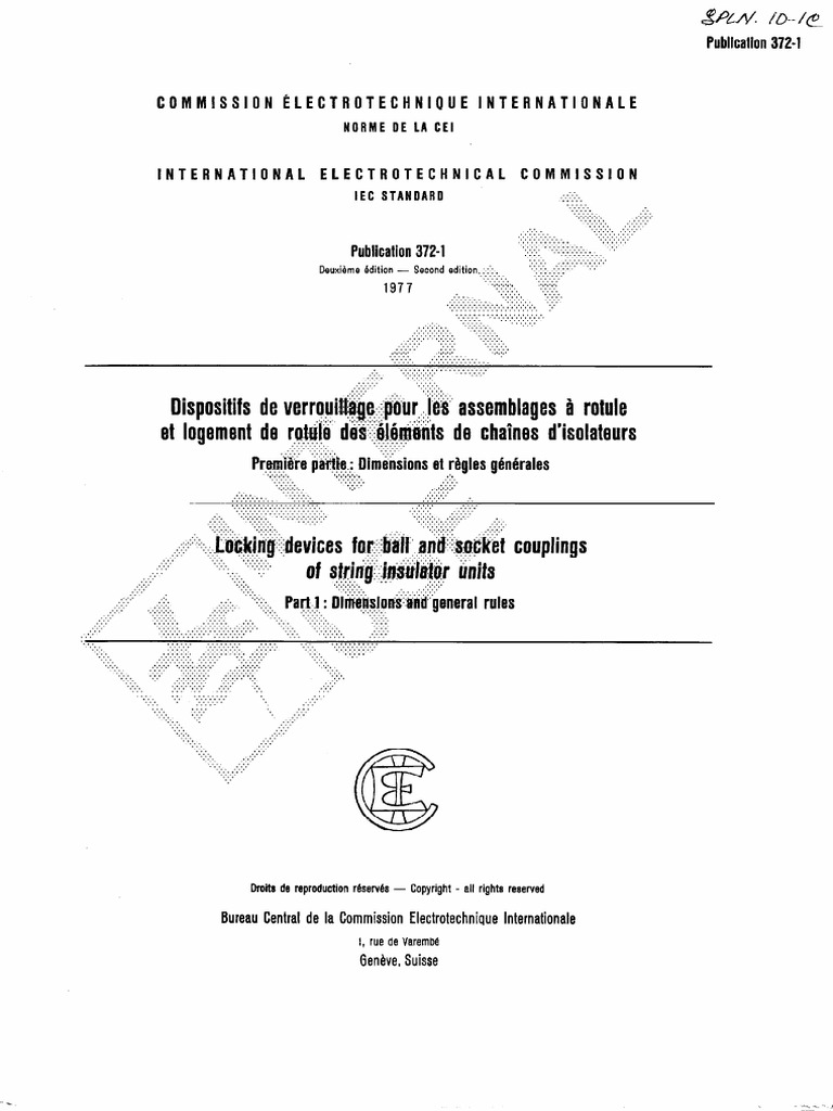 SPLN 10-1C 1978 | PDF