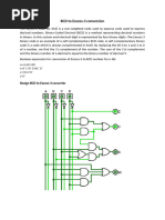 DLD Design of Combinational Circuits BCD To Excess 3 Code Converter | PDF