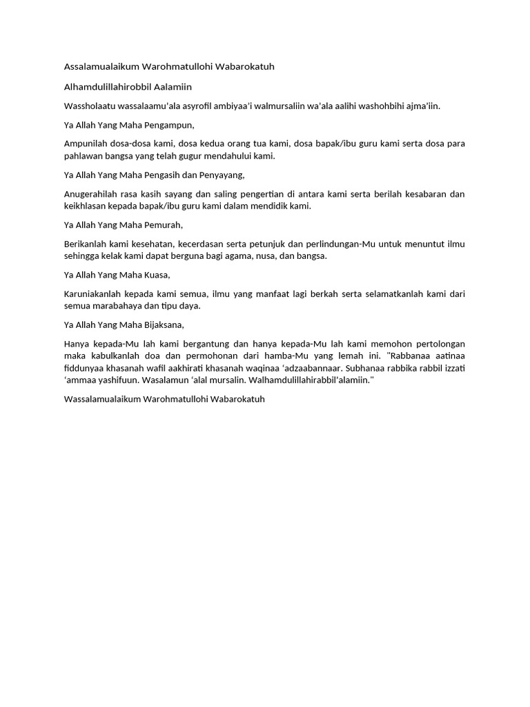 Doa Upacara | PDF | Agama & Spiritualitas