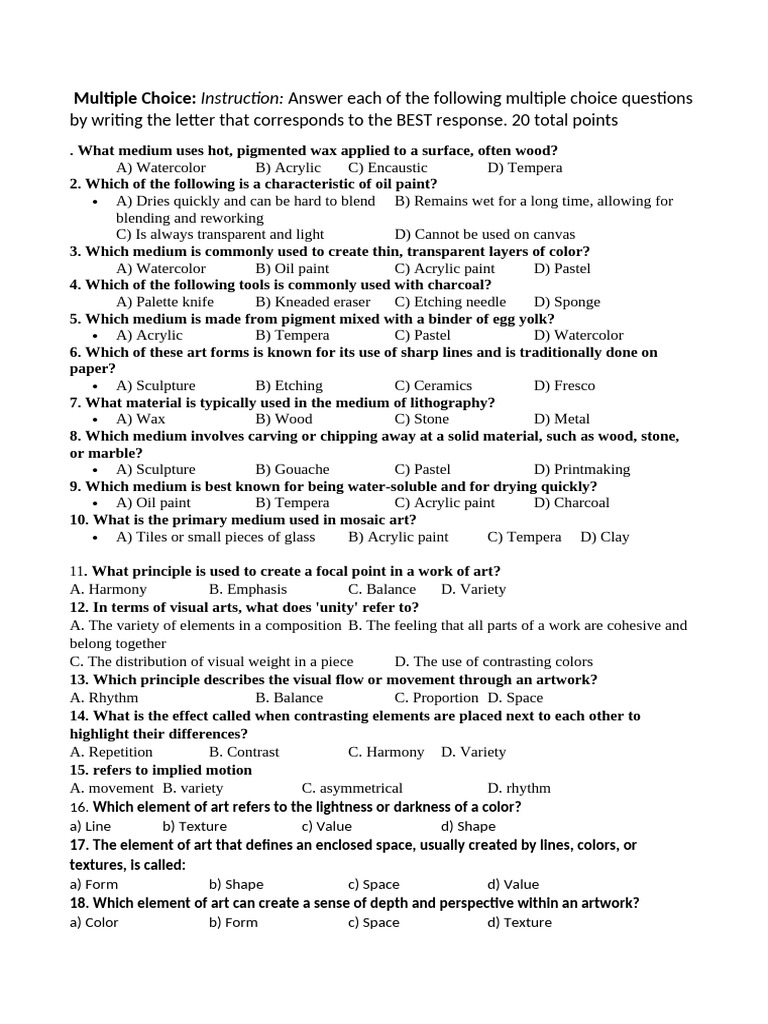 summative 2 | PDF | Oil Painting | Visual Arts