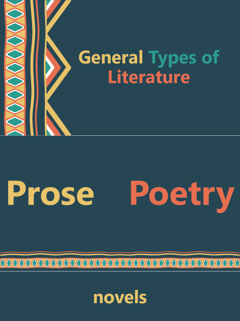 Overview of Literature Types | PDF | Poetry | Comedy