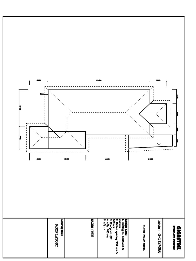 Roof Layout Klinik | PDF