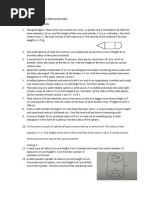 Spicy Math Questions and Solutions | PDF | Triangle | Area