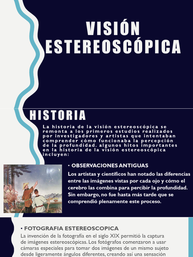 Visión Estereoscópica | PDF | Estereoscopia | Percepción visual