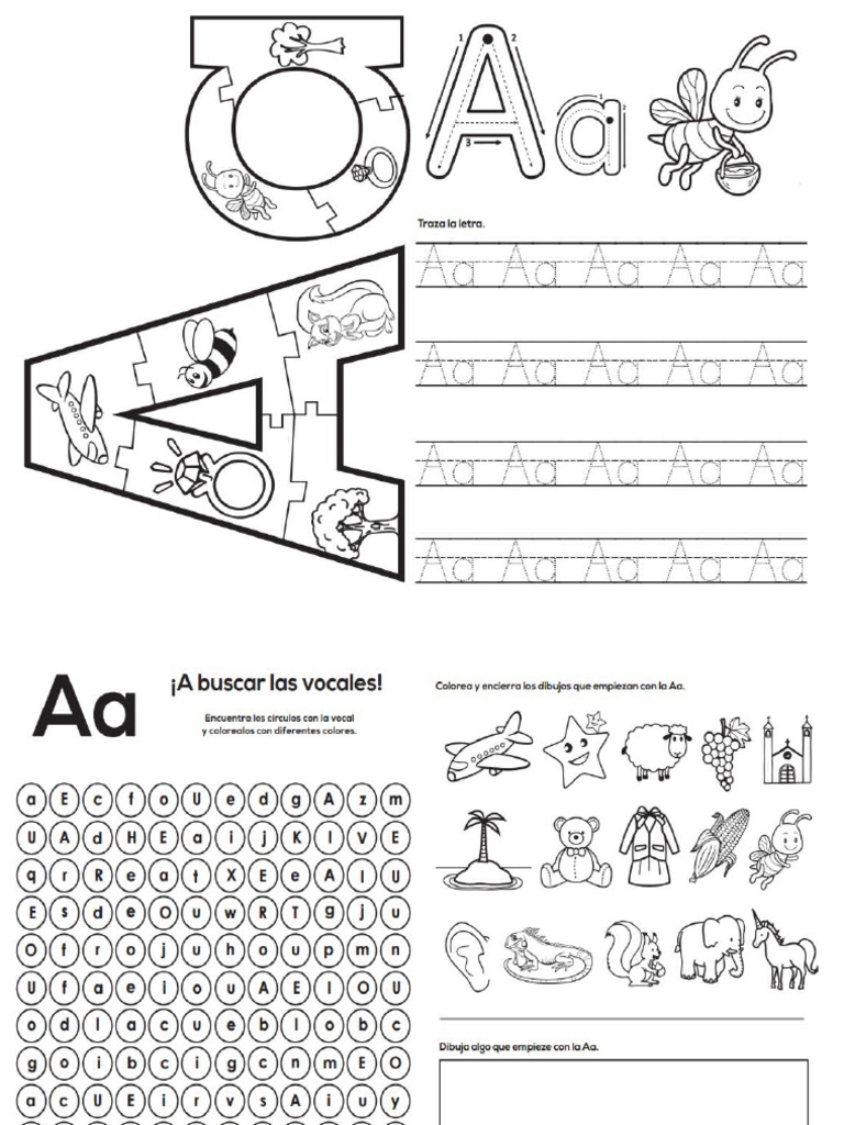 Repaso de Vocales | PDF