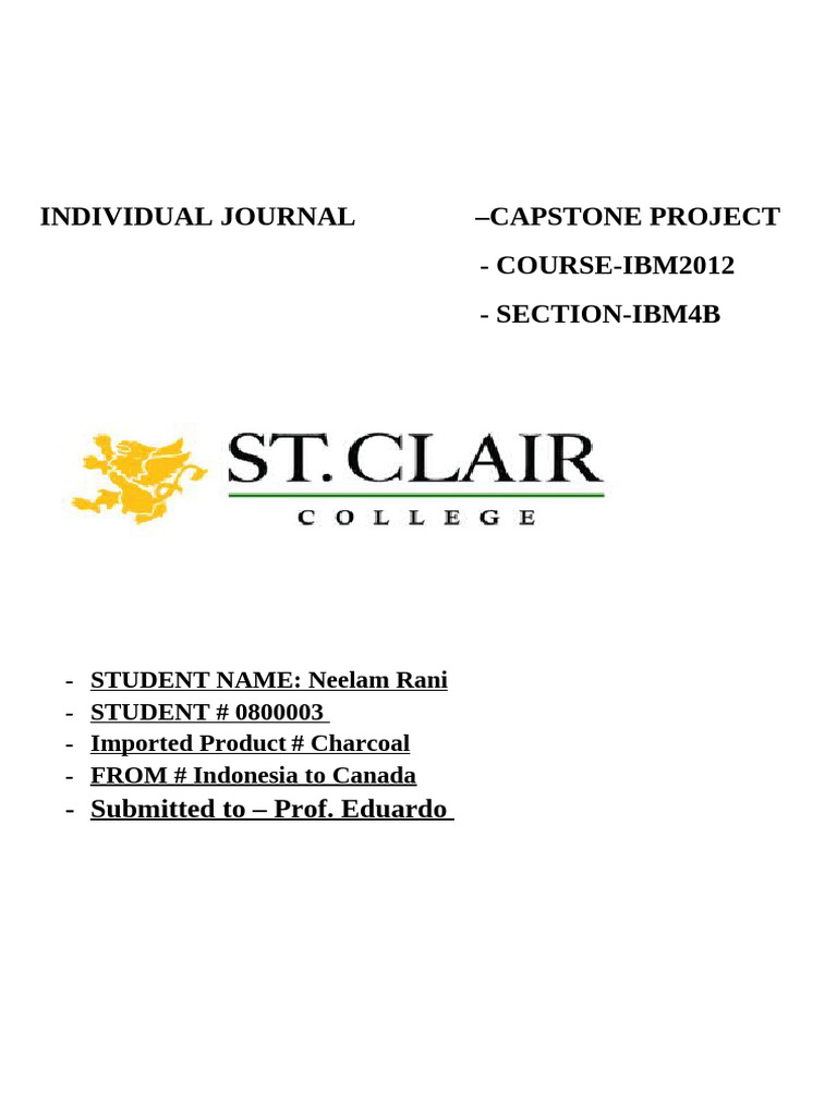 Individual Journal | PDF | Supply Chain | Risk Management