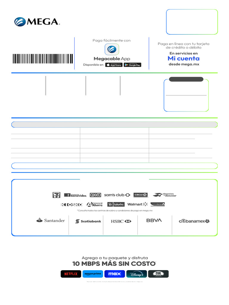 Mega | PDF | Telecomunicaciones | Industrias de servicio