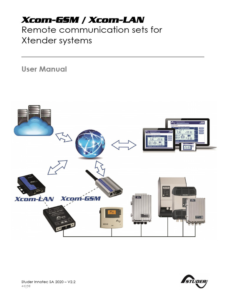 Manuel Xcom GSM LAN V2.2 - EN | PDF | High Speed Packet Access | Computer Network