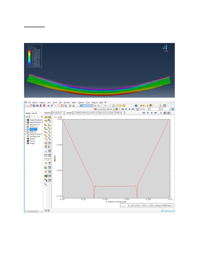 FEA Report | PDF | Beam (Structure) | Stress (Mechanics)