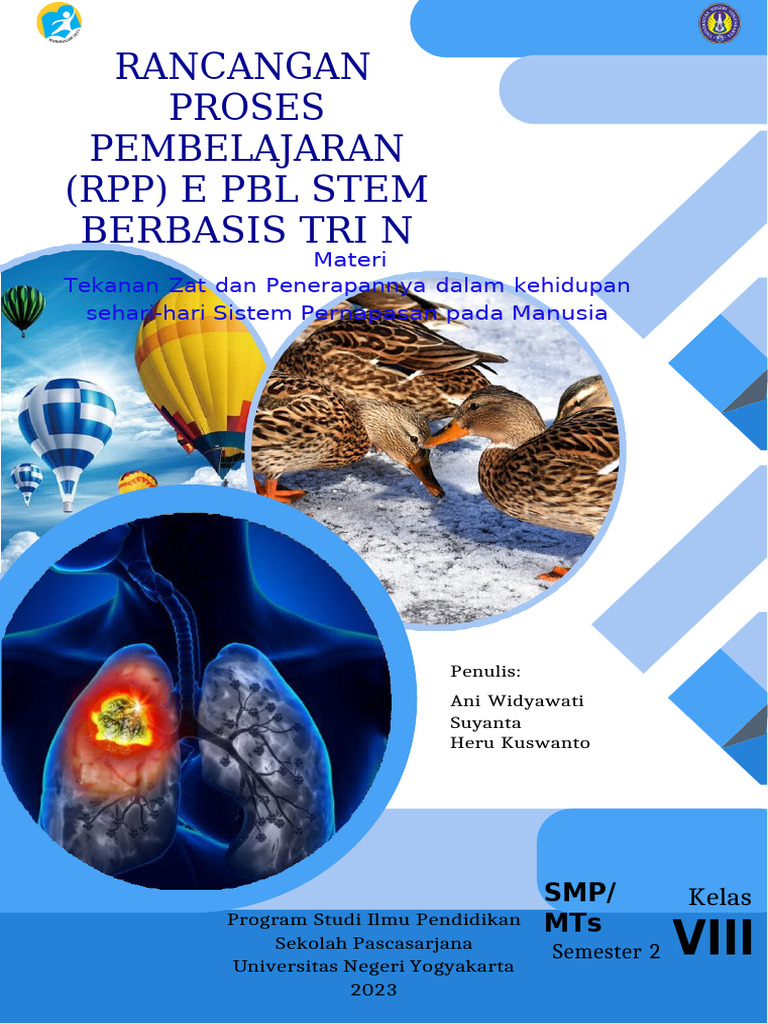 RPP Model Epbl Stem Tri N - Oke | PDF | Sains & Matematika