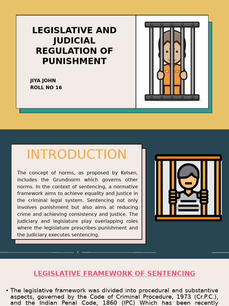 Legislative and Judicial Regulation of Punishment | PDF | Sentence (Law ...