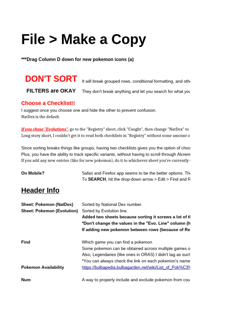 Pokedex | PDF | Pokémon