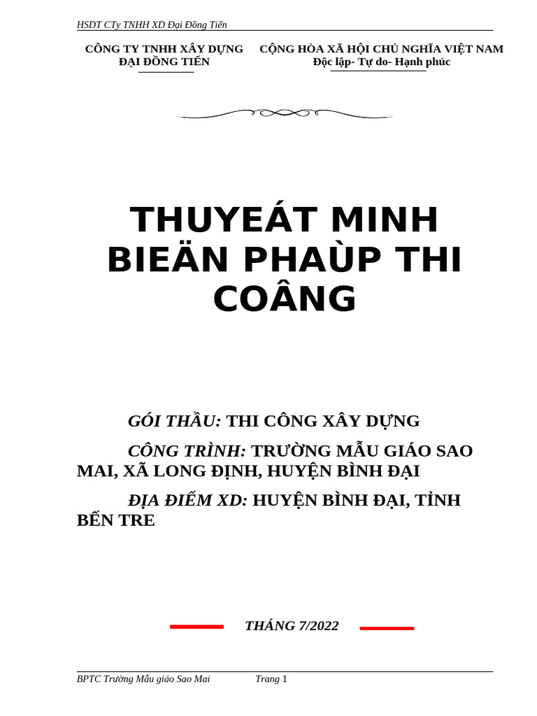 BPTC THCS Thoi Lai | PDF