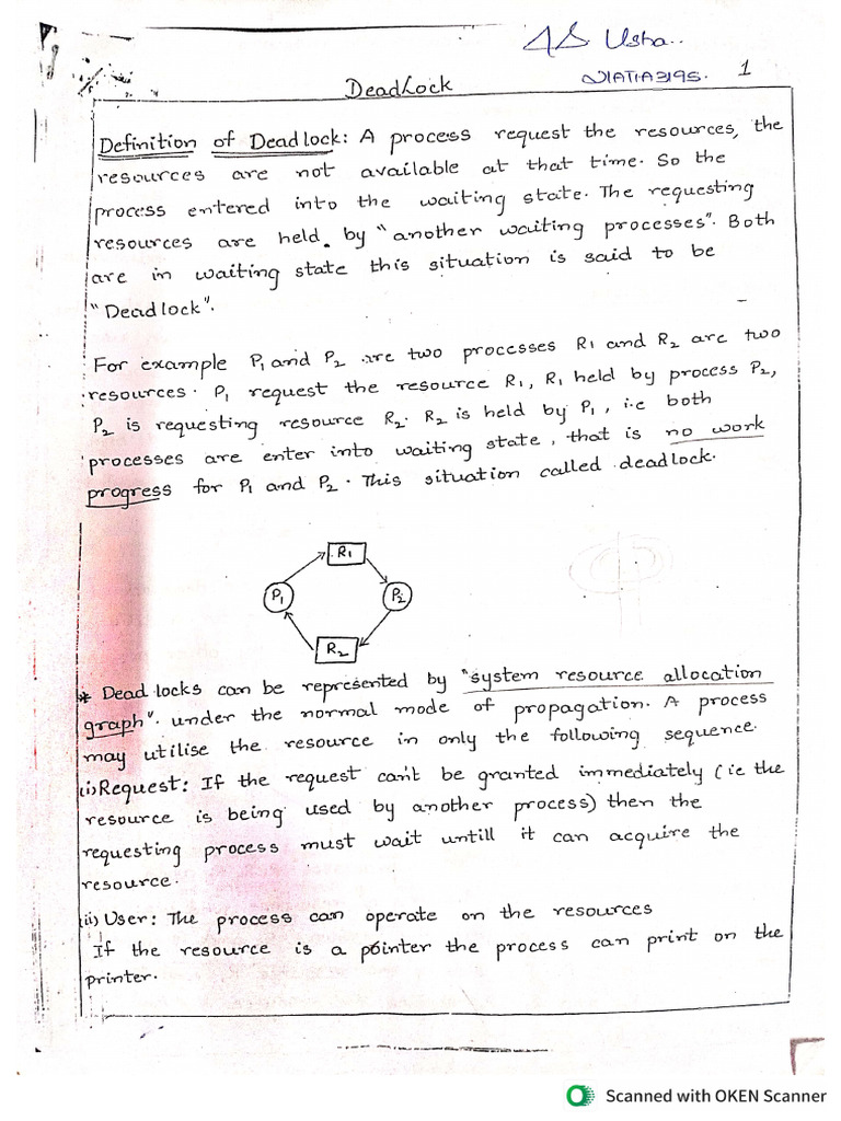 Deadlock | PDF
