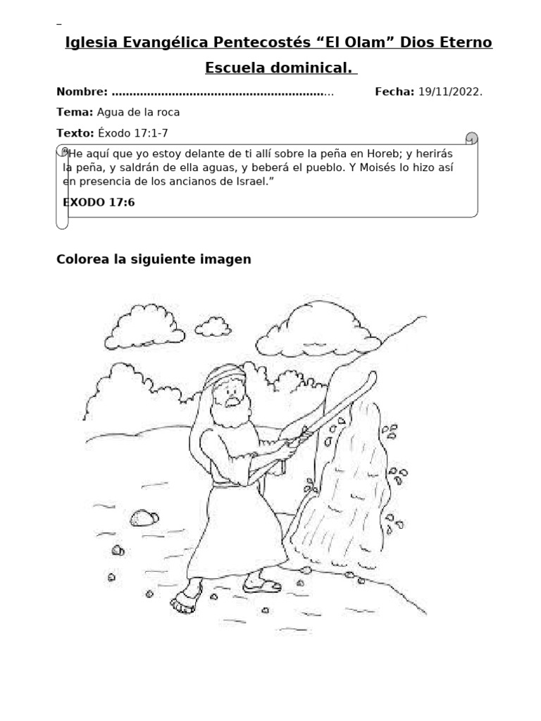 Agua de La Roca | PDF | Religión y espiritualidad