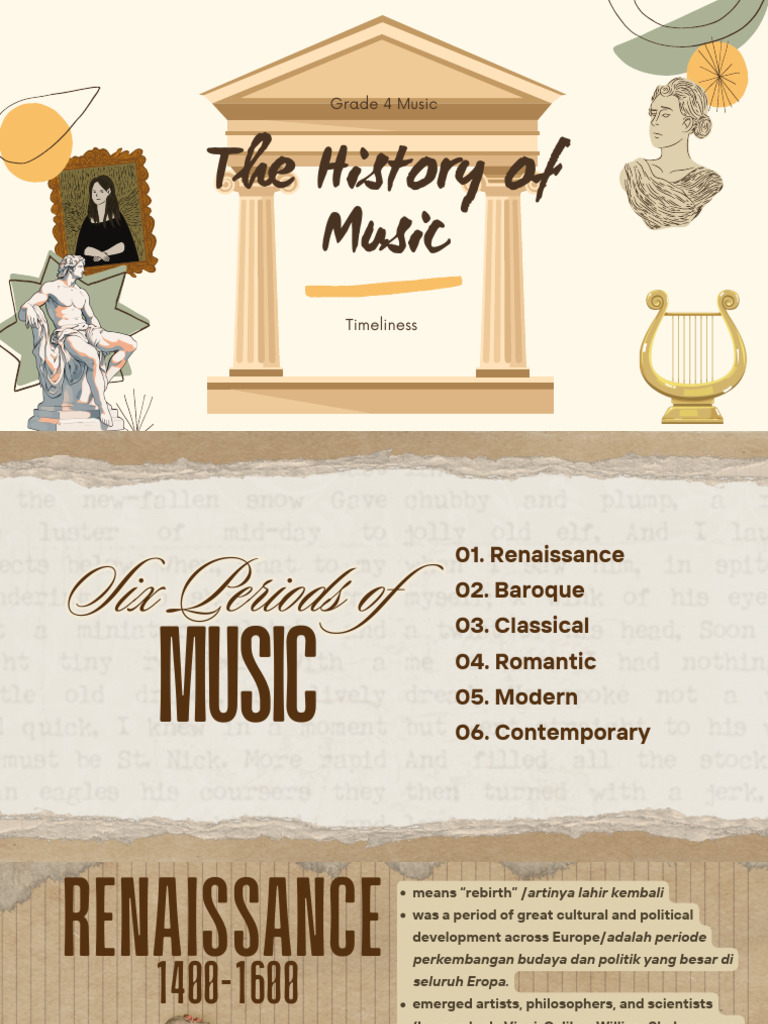 The History of Music | PDF | Classical Period (Music) | Sonata