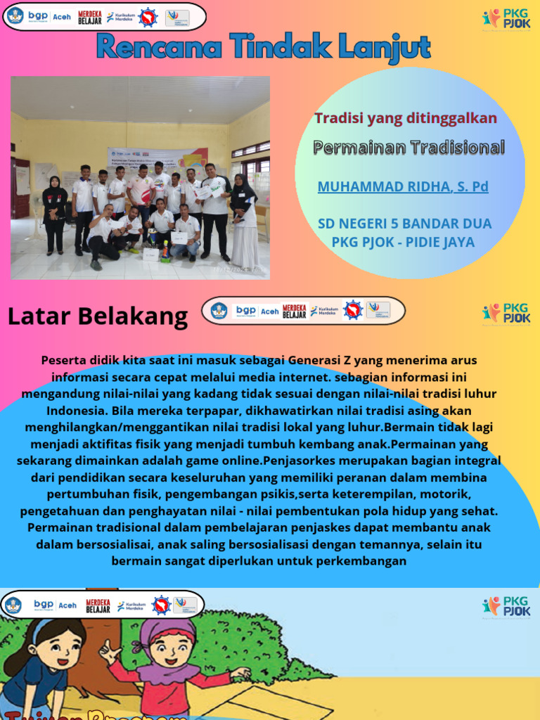 Rencana Tindak Lanjut PKG-PJOK | PDF | Karier & Perkembangan