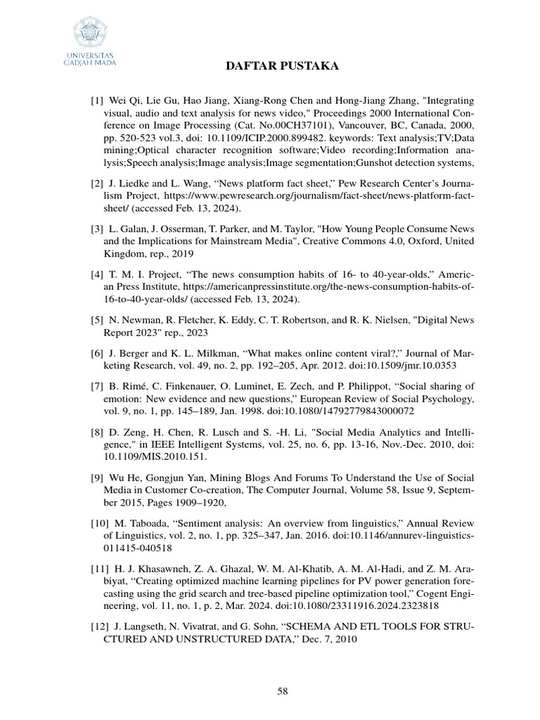 S1 2024 460563 Bibliography | PDF | Speech Recognition | Computing