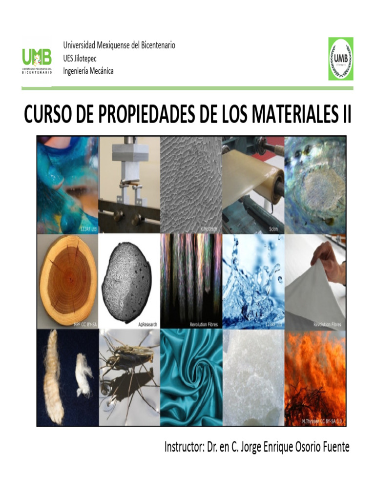 Curso de Propiedades de Los Materiales II Unidad I | PDF | Arrabio | Hierro