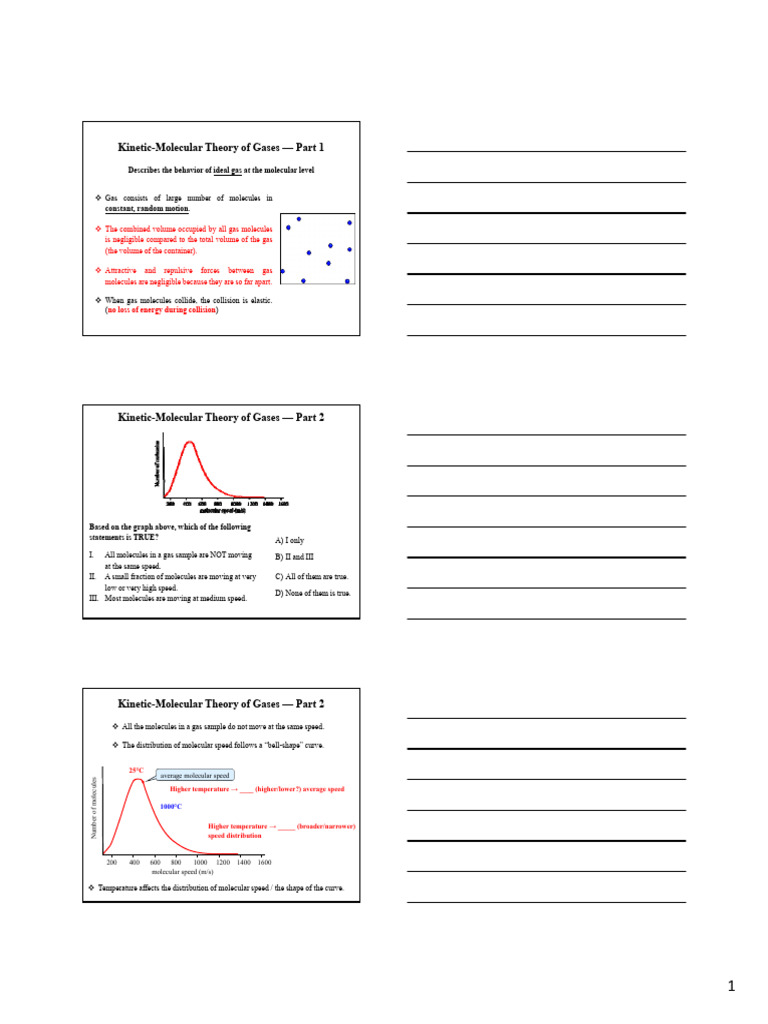 Chap+06 Pt3 Kinetic+molecular+theory | PDF | Gases | Temperature